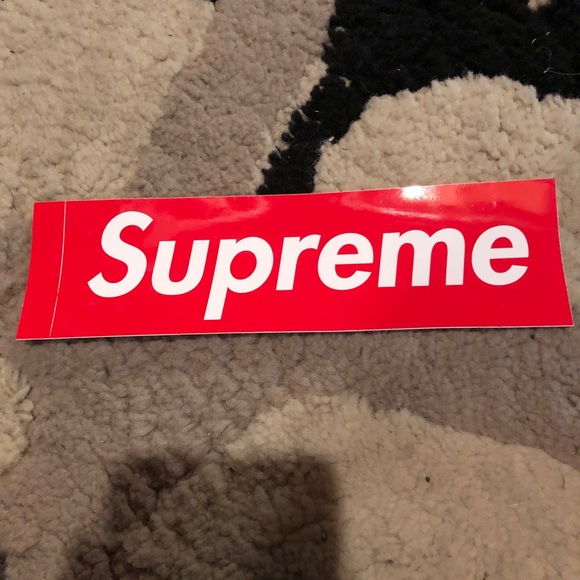 Other | Supreme Sticker Decal | Poshmark